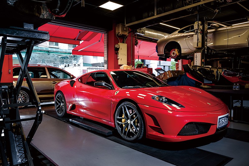 KW V3避震器、HLS舉升系統 Feat.法拉利經典V8 Ferrari F430-SpecR汽車性能情報